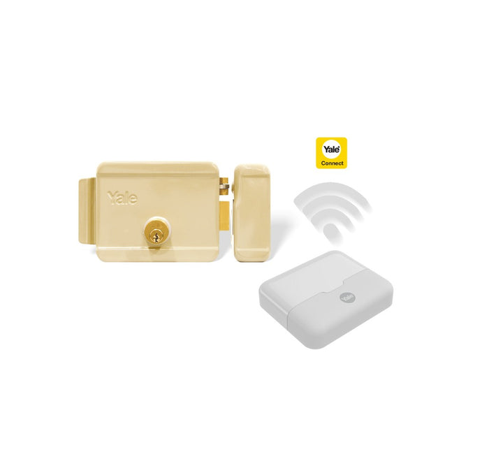 Kit Yale Connect Cerradura Eléctrica + HUB