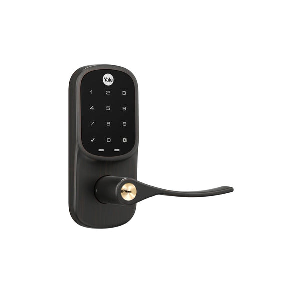 Kit de Yale Connect Manija Yale Real Living Negro Antiguo